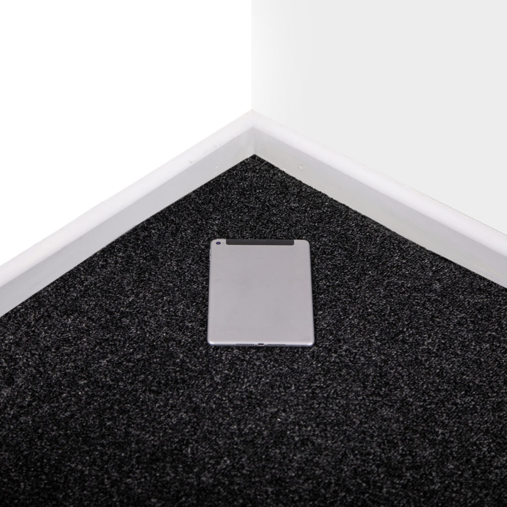 Black Twist Carpet Soot Shade - 4m Width